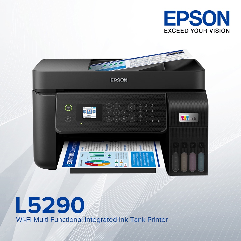 EasyPC| Epson L5290 Wi-Fi Multi Functional Integrated Ink Tank Printer ...