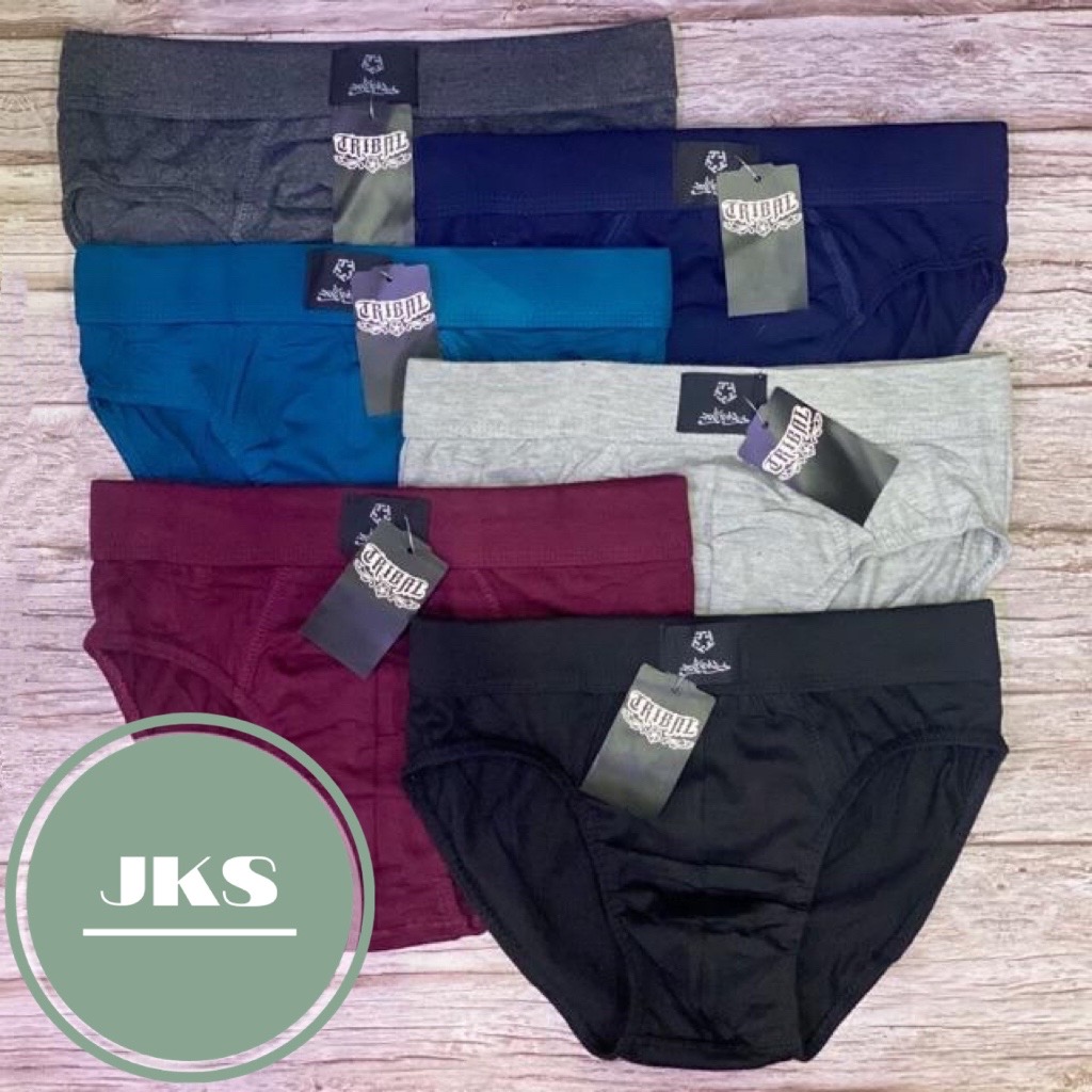 JKS COD☑️6Pieces bench body Men's 100% Cotton Brief New C.A brief ...