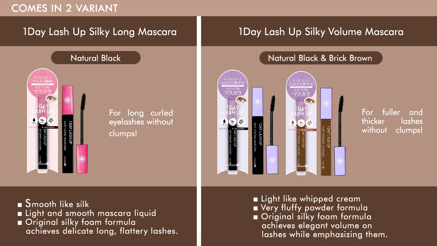 K-PALETTE 1Day Lash Up Silky Mascara | Shopee Philippines