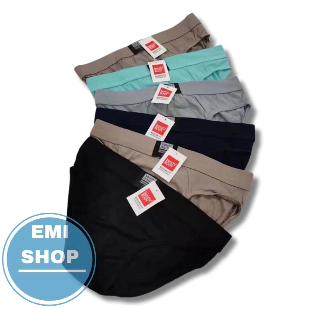 EMI COD Bench body brief 6Pieces Men's High Quality Cotton Brief Class ...
