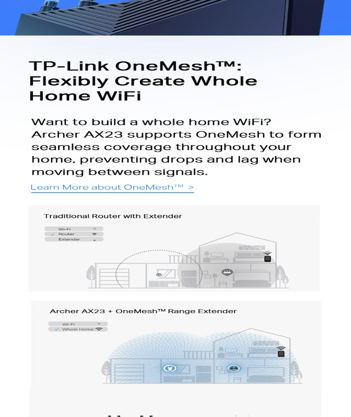 TP-Link Archer AX23 AX1800 Dual-Band Wi-Fi 6 Router | Shopee Philippines