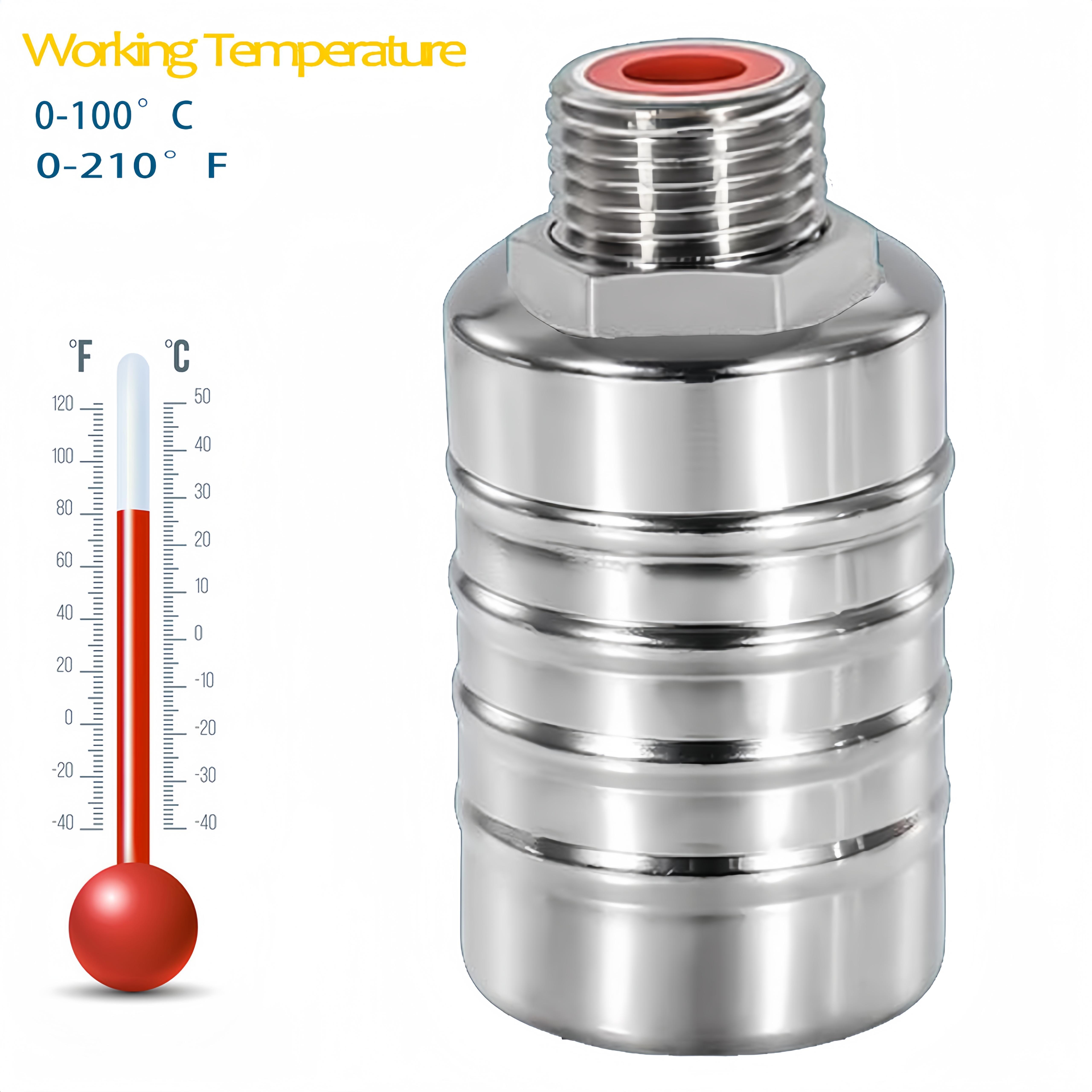 304 stainless steel Automatic water level control valve water full self ...