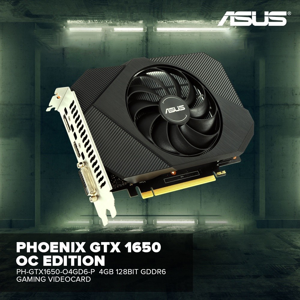 EasyPC| Asus Phoenix Gtx 1650 OC Edition/ GTX 1650 4gb 128bit GDdr6 ...