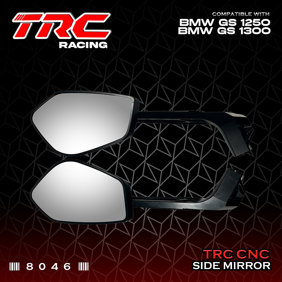 TRC Racing CNC Side Mirror BMW GS 1250/1300 LTO Approved 8046 | Shopee ...