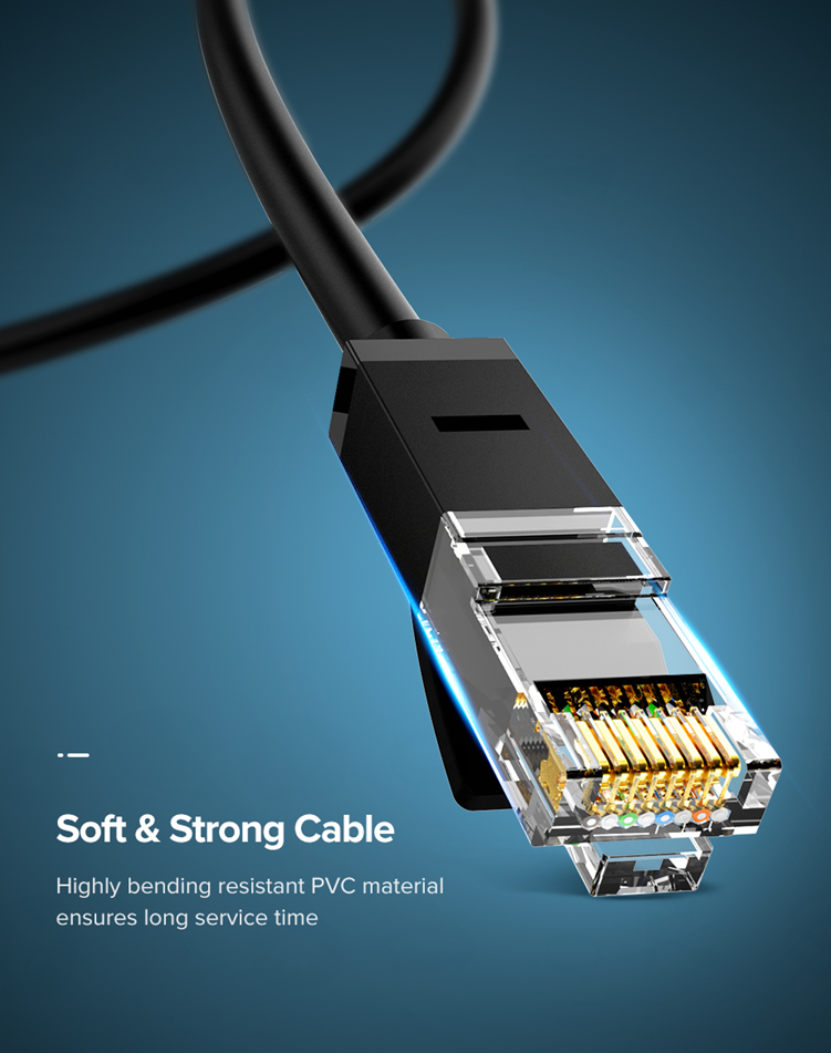 CAT6E/CAT6 RJ45 20meter to 60meter Lan Cable 1000Mbps Network UTP Lan ...