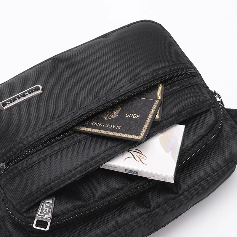 [Six Zipper Bags] Multi-layer Men's Bag Crossbody Bag Wallet Men's ...