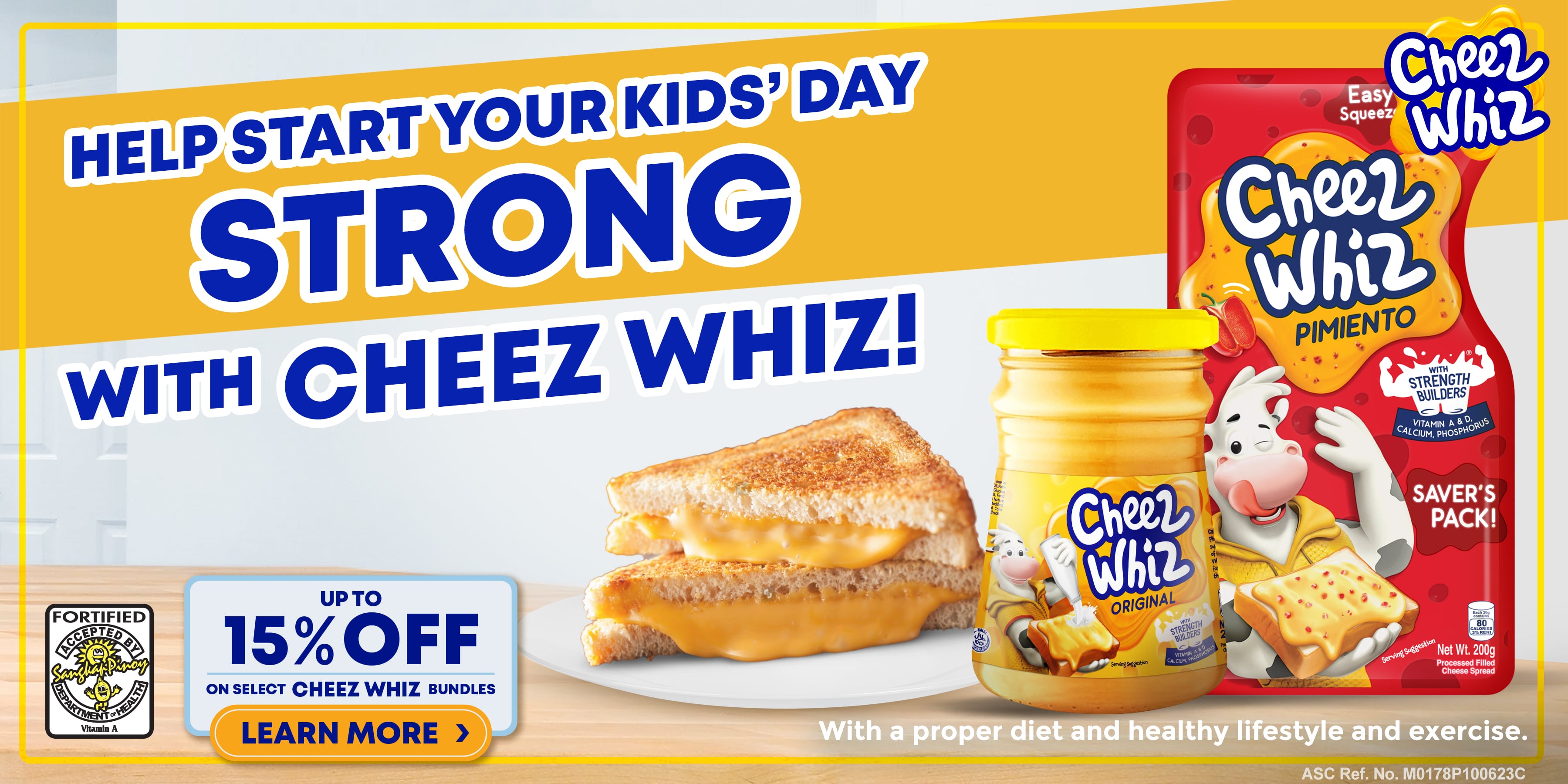 Cheez Whiz Jar - Original Cheese Spread 210g Creamy and Milky with ...