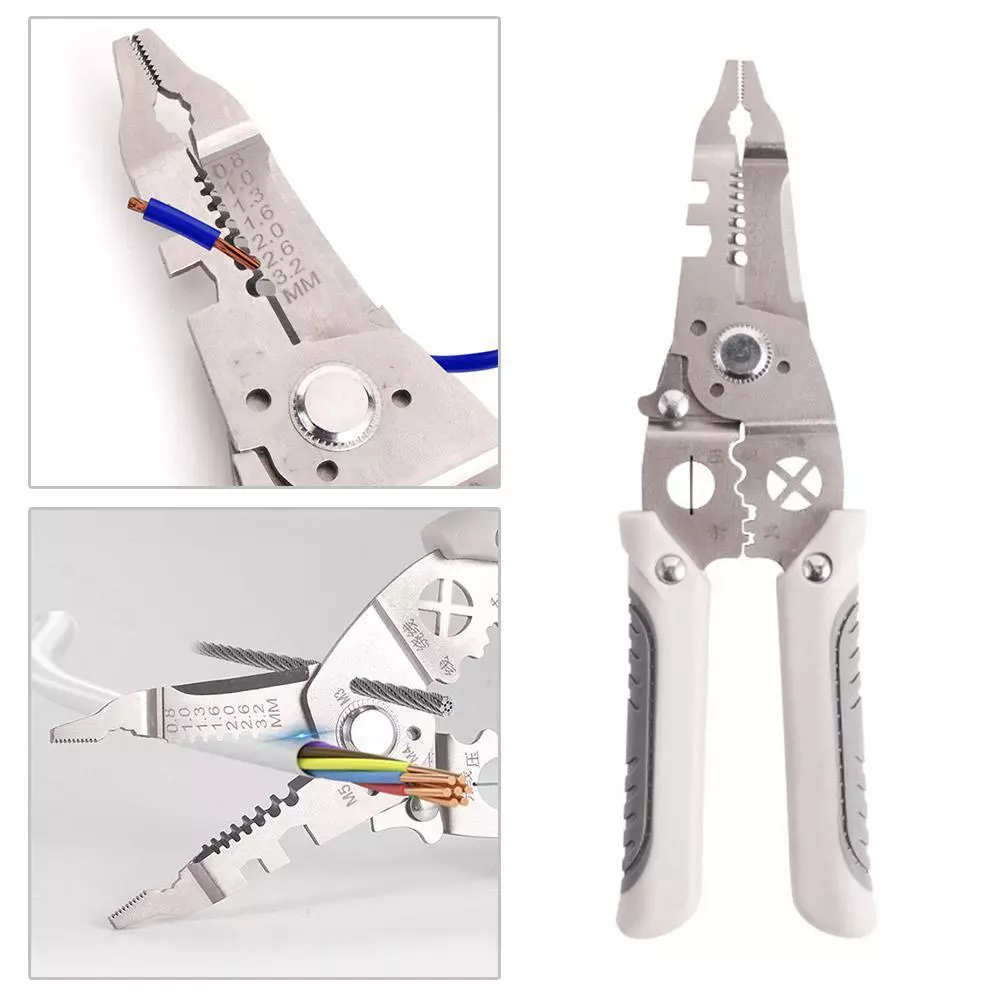 Multi Tool Wire Cutter,Wire Crimper, Stripper and Bolt Cutter Multi ...