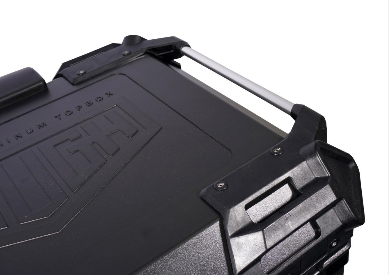 TOUGH Copper top Box 45L Double Locking Square Handle Motorcycle Box ...