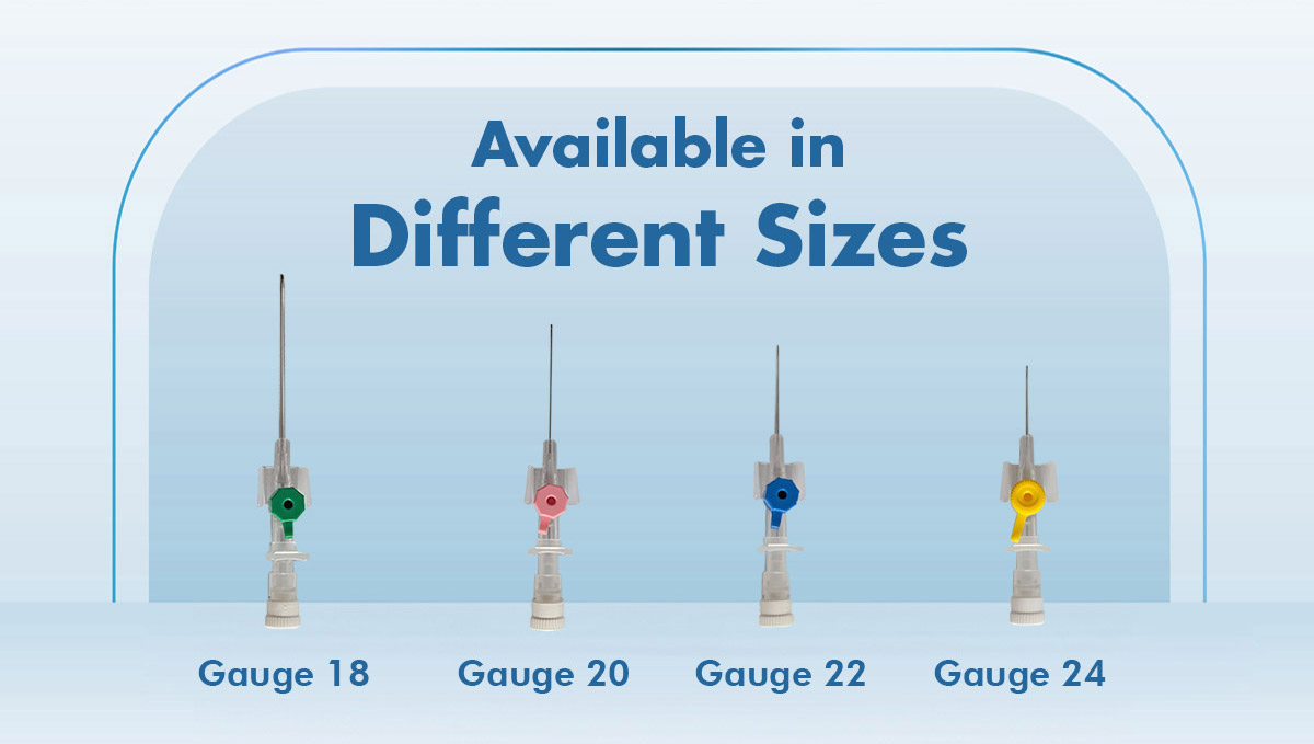 Primaflon IV Cannula with Wings and Injection Valve - Available in G18 ...