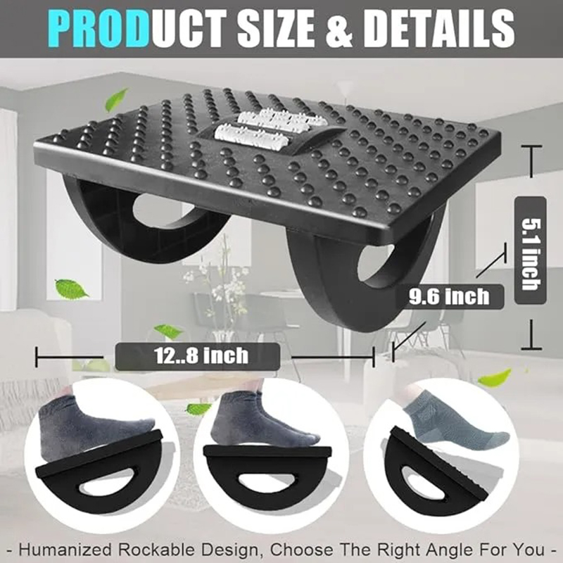 Adjustable Angle Footrest For Office Foot Rest Stool Shake Footrest ...