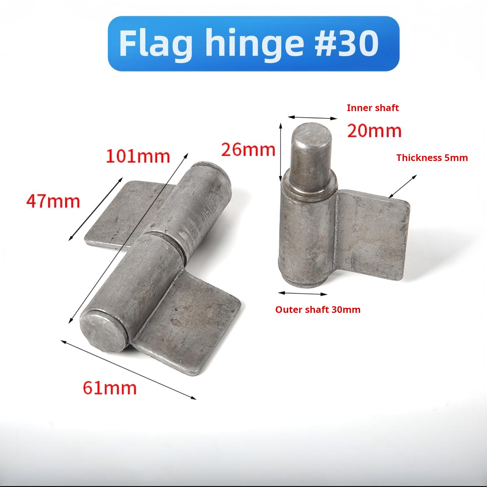 MAXTEN Gate Cylindrical Hinge Welding Hinge Flag Hinge Gate Hinges ...