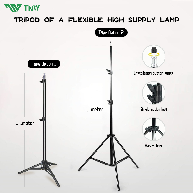 TNW 11 inch LED Video Panel Light Photography Lamp Studio Lighting With ...