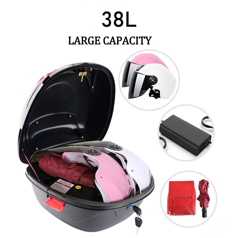 Motor Top Box Motorcycle Top Box helmet 38L motorcycle accessories ...
