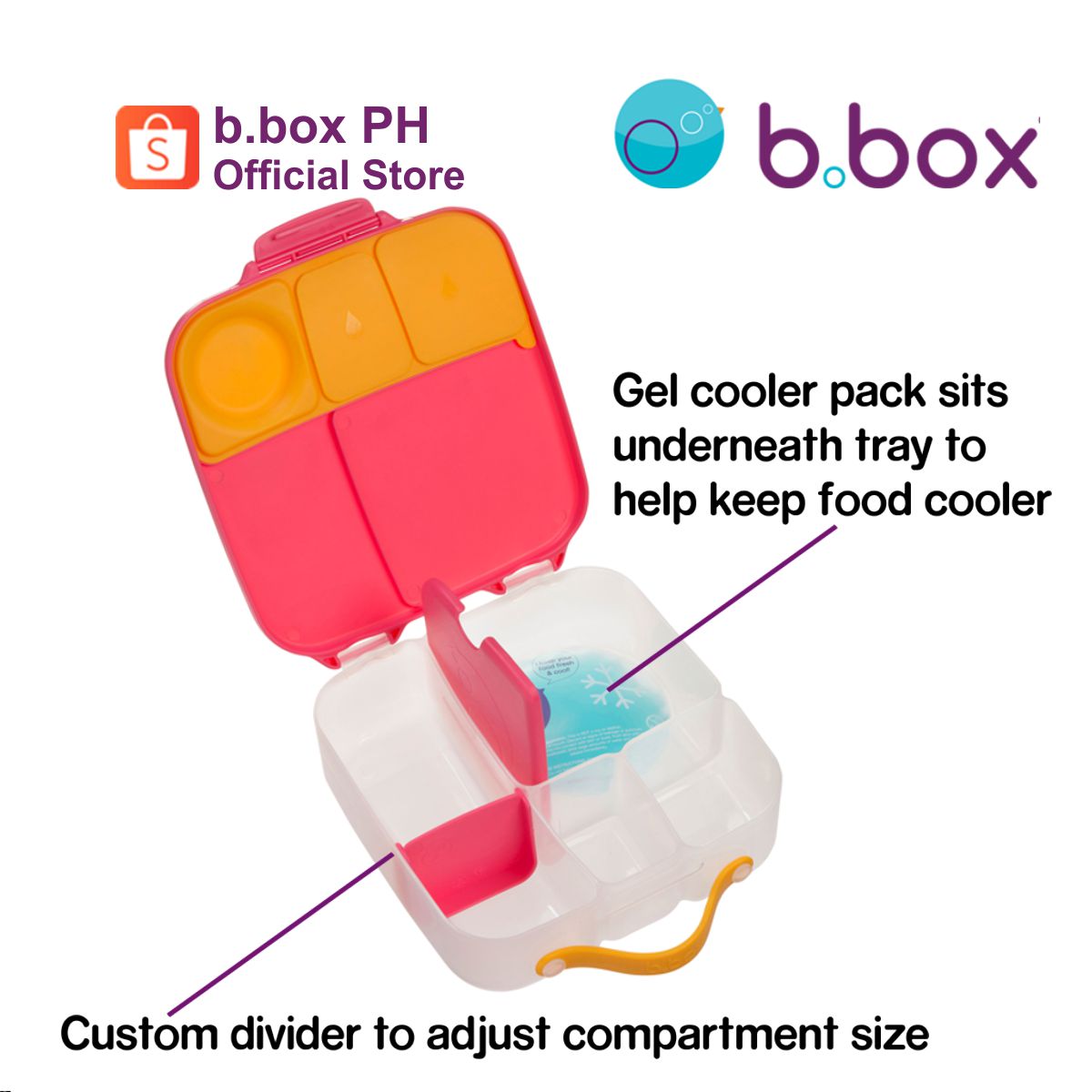 bbox Bento Lunch Box - Whole Foods ( b.box Australia toddler kids spill ...