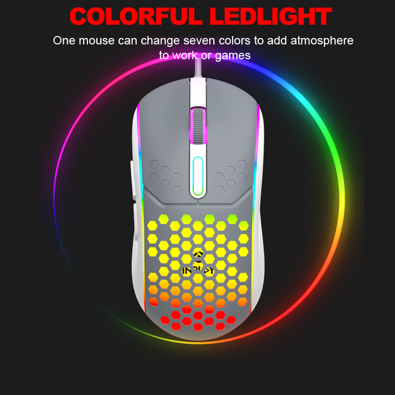 Inplay STX380 RGB Keyboard and Mouse Set With Rainbow RGB Light Combo ...