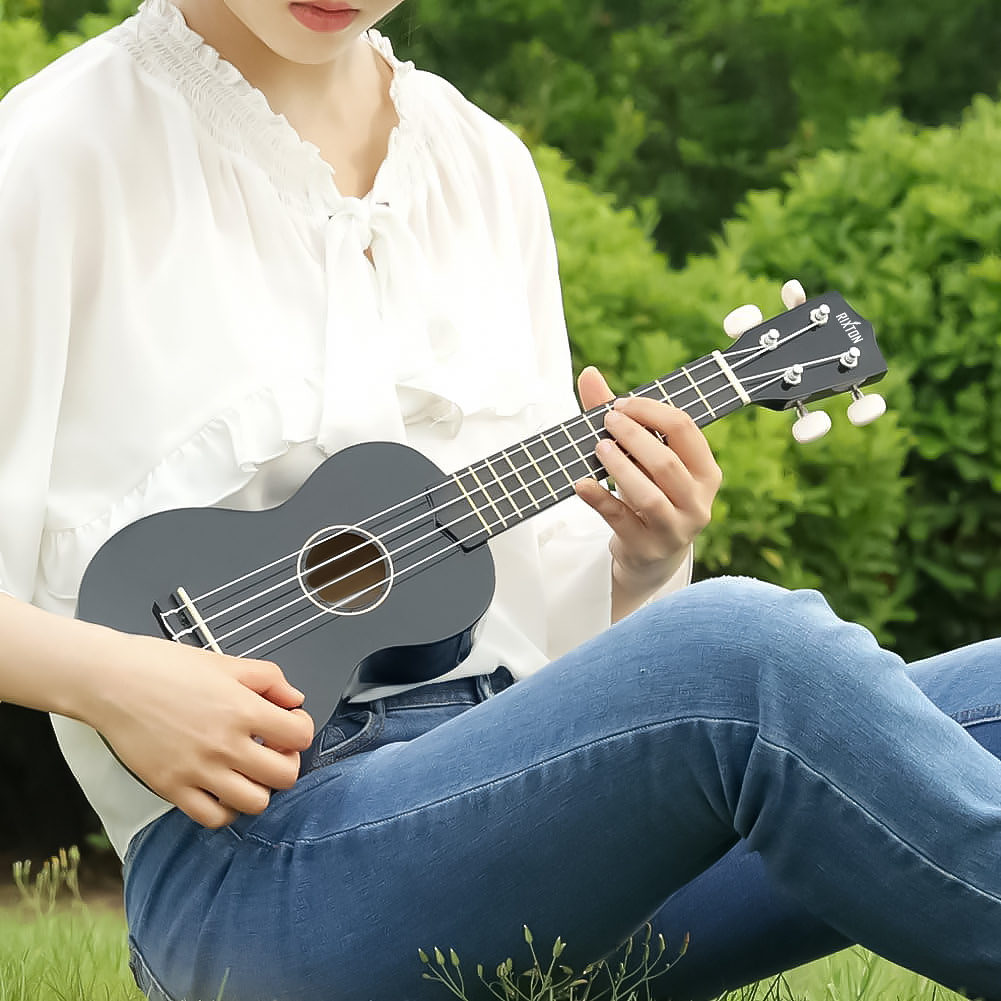RIXTON Ukulele 4 Strings Soprano Spruce Basswood Guitar Set Complete ...