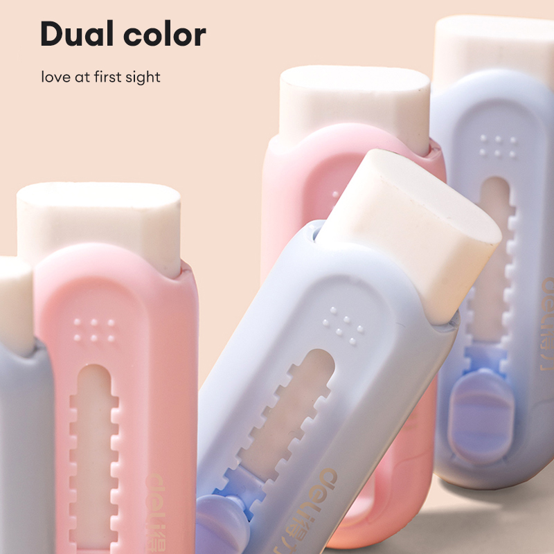 Deli VP100 Offline New Style Push Music Eraser Stationery School ...