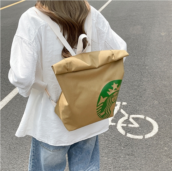 INS HOT BACK TO SCHOOL Bag New Large-capacity Paper Bag Backpack Female ...