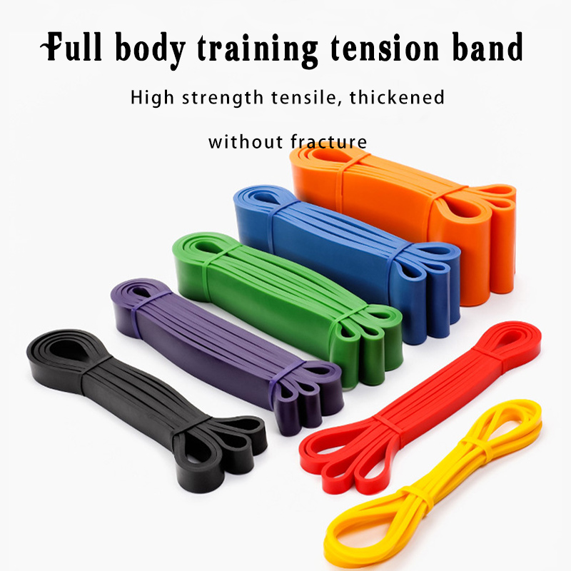 Rubber 5 Levels Resistance Band Pull Up Assist Elastic Bands Rubber ...
