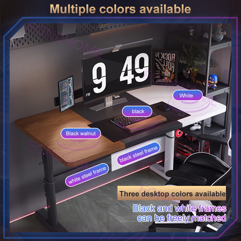 Snap-in Liftable Desk Computer Desk Desktop E-sports Desk Student Home ...