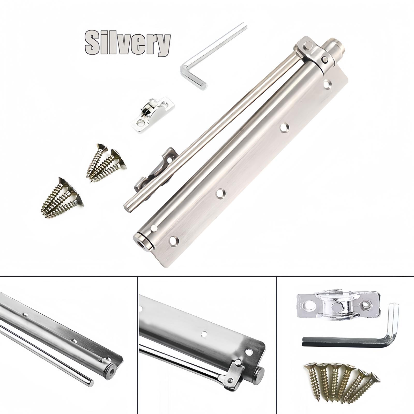 1Pcs Stainless Steel Door Closer, Mute Spring Door Opener,Simple ...