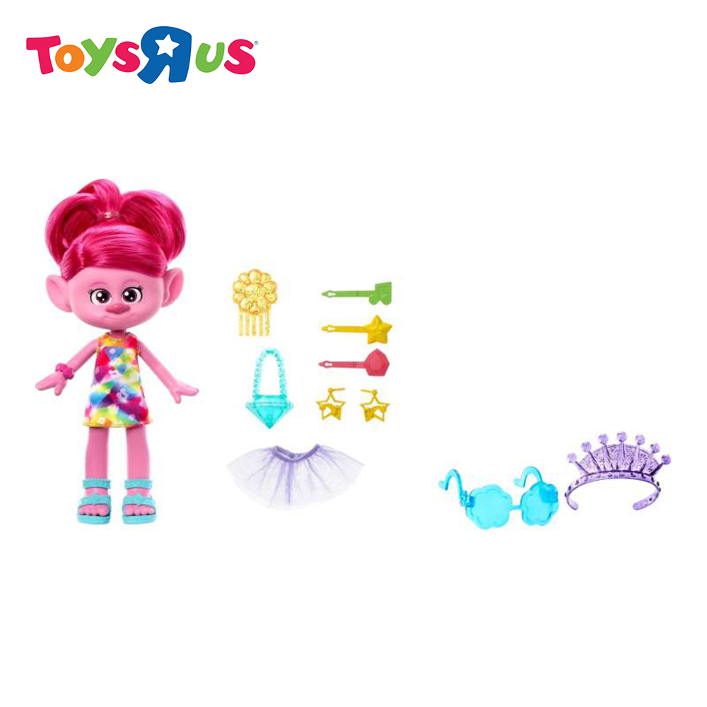 DreamWorks Trolls Band Together Movie - Chic Queen Poppy Fashion Doll ...