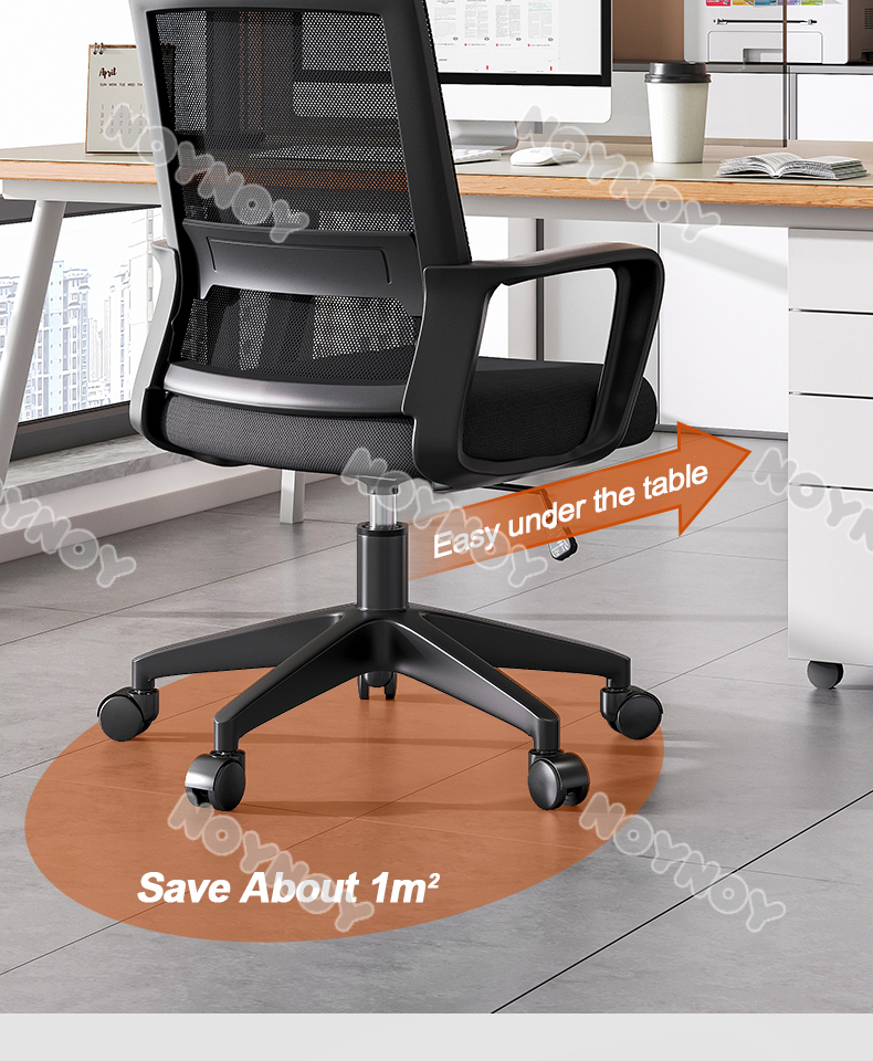 Office Chair Ergonomic Computer Mesh Comfortable Study Chair High Back ...
