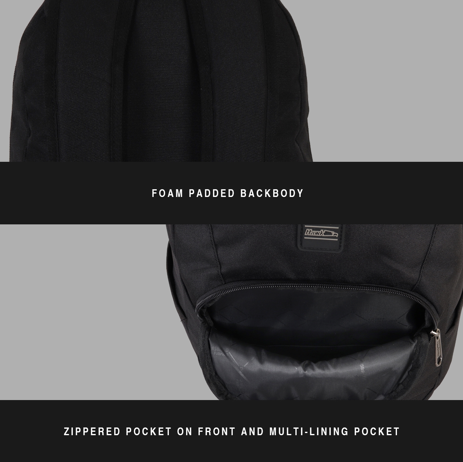 Hawk 5838 Lifestyle Backpack with VIRUPRO Anti-Microbial Protection ...
