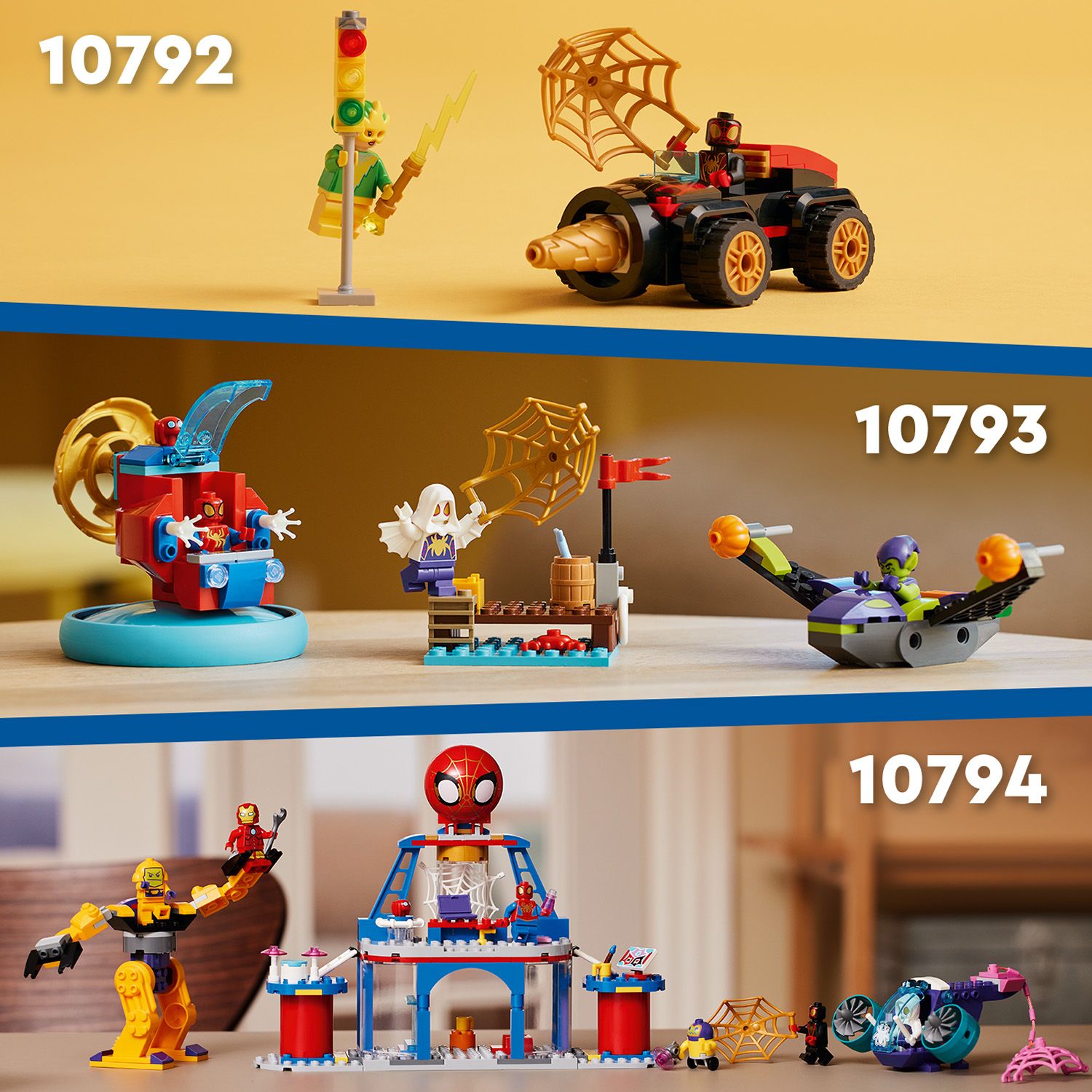 LEGO Spidey 10792 Drill Spinner Vehicle Building Set Toys (58 Pieces ...