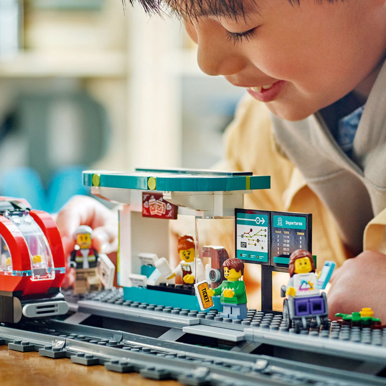 LEGO City 60423 Downtown Streetcar and Station (811 Pieces) | Shopee ...