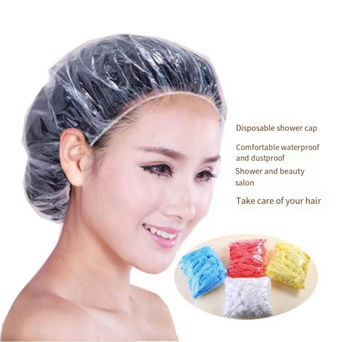 4-piece set of hair dye protective equipment, disposable hair dye ...