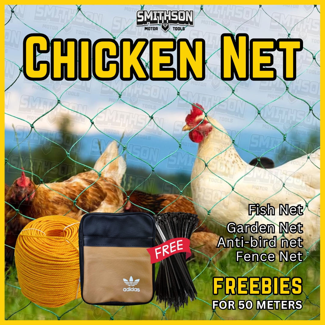 Smithson Range Net 5/10meters Chicken Net Lambat Fishnet Screen Fence ...