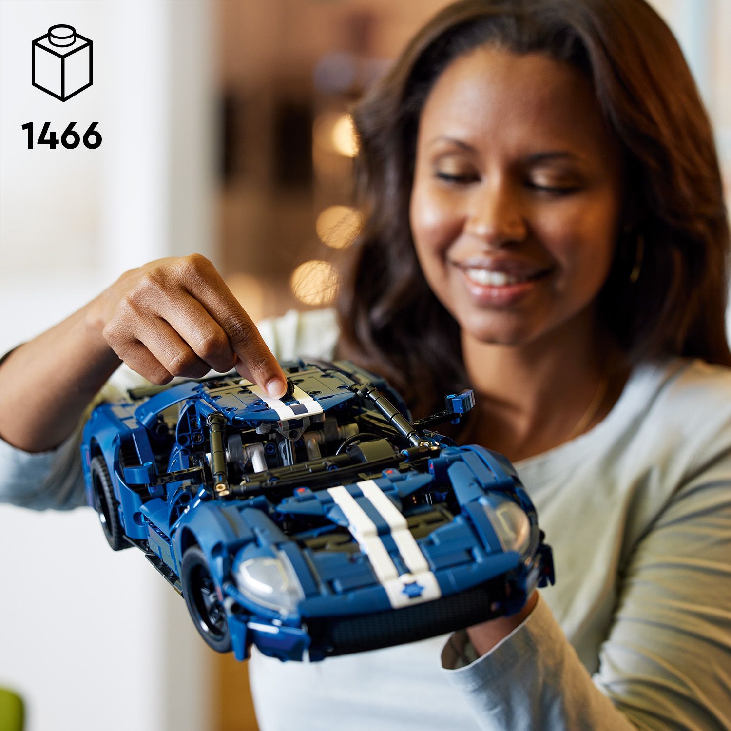 LEGO Technic 42154 2022 Ford GT Building Set (1466 Pieces) | Shopee ...