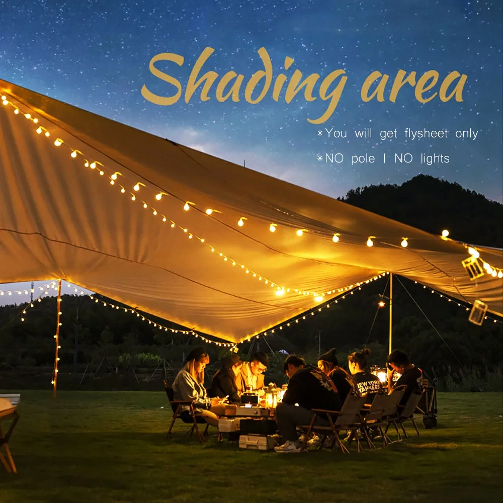 【COD】Canopy tent set 3*4.5M Ultralight Weight Awning tent set Camping ...