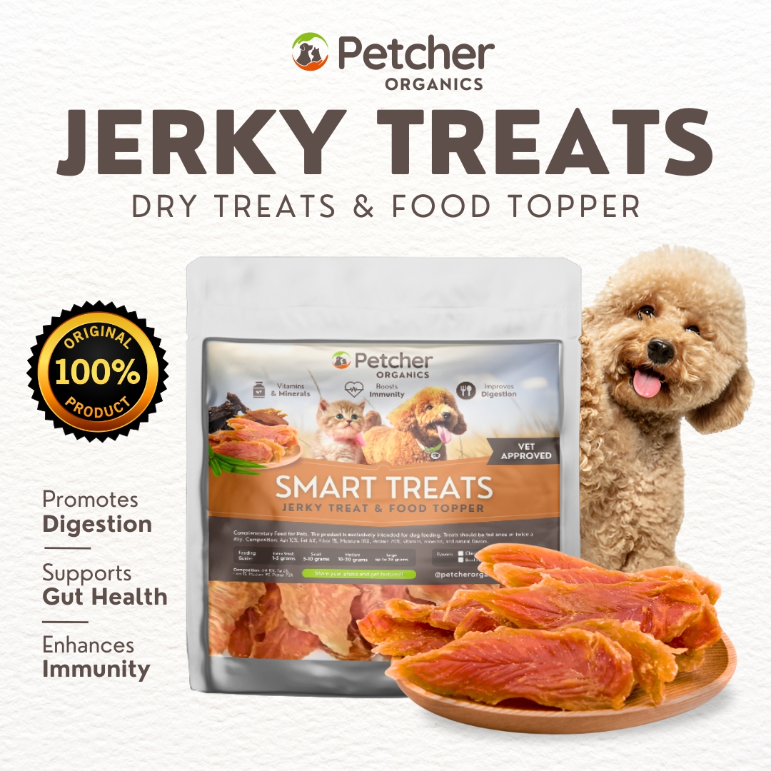 Petcher Organics Chicken Treats 30g All Natural Human Grade Food Topper ...