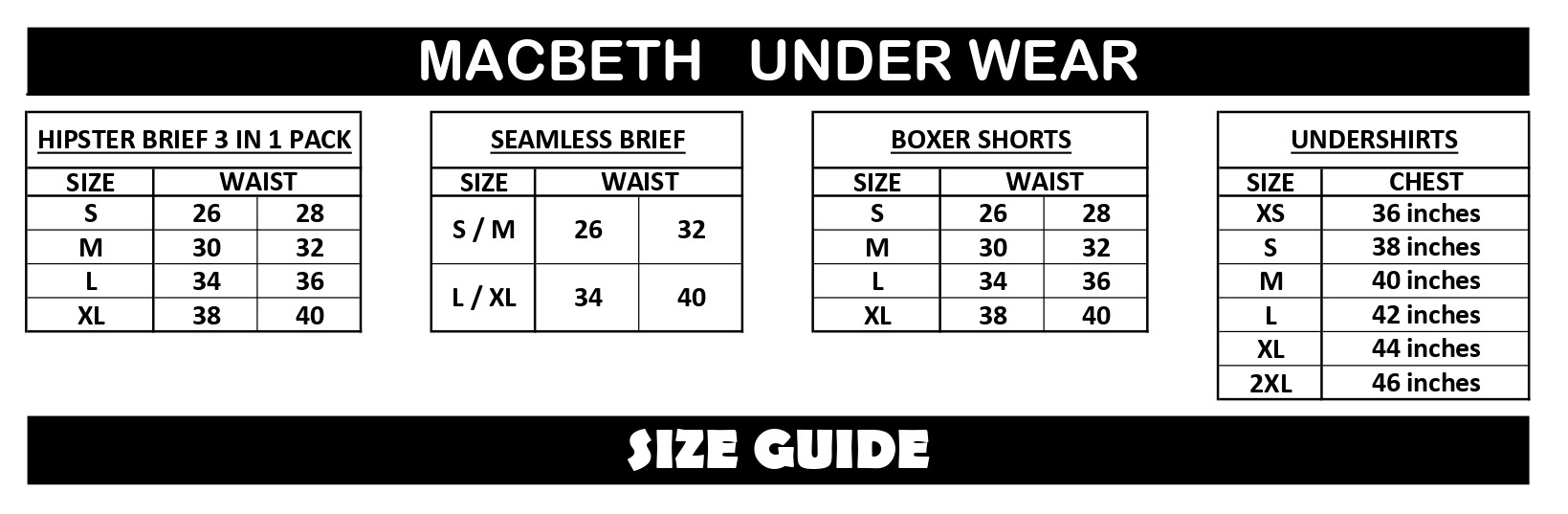Macbeth Men's Underwear - HIPSTER BRIEF 3in1 Pack ( M7PJ ) | Shopee ...