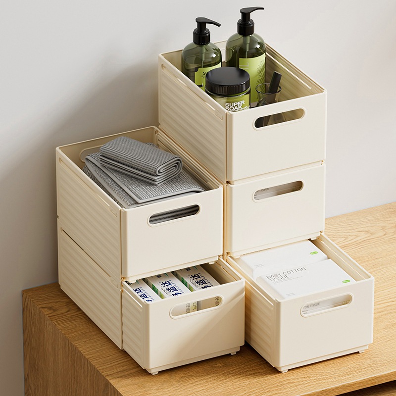 Retractable Extended Storage Box Plastic Drawer Clothing Cabinet ...