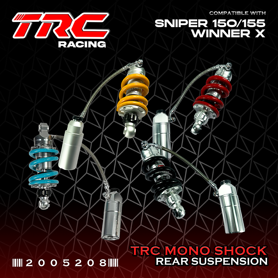 TRC Racing CNC Fully Adjustable Shock 208mm Sniper 155 / 150 and Winner ...