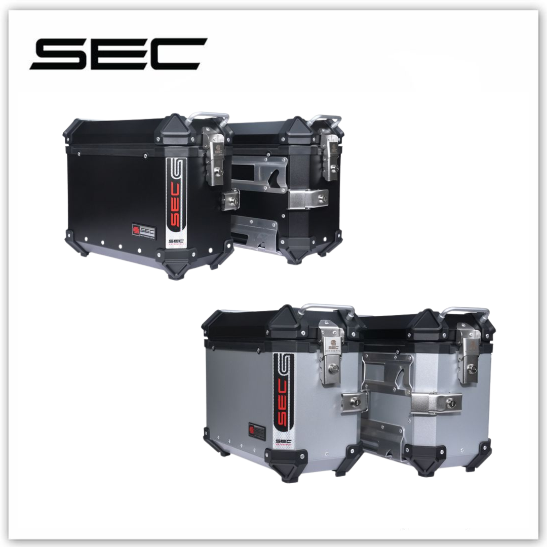 Sec Topbox 30 Liters Top Box for Motorcycle Alloy Side Pannier - CJ Max ...