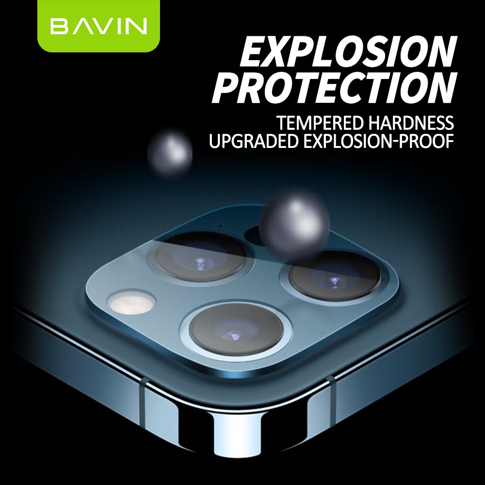 BAVIN Camera Lens Protector Transparent Camera Tempered Glass Scratch ...