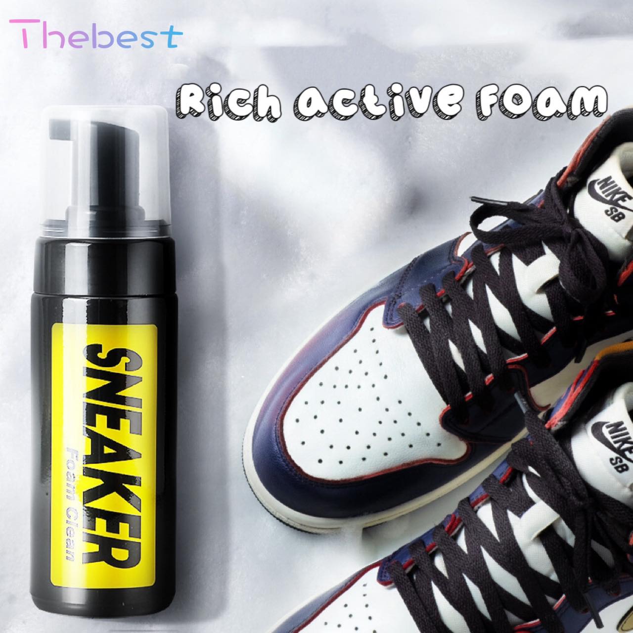 Thebest Shoe Cleaner Premium Foam Sneakers Dry Cleaning Kit With ...