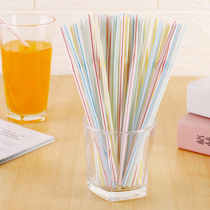 100pcs 26cm Elongated Colorized Tortuous Thin Milktea Juice Pearl ...