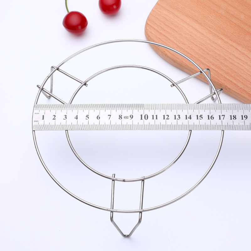 Stainless Steel Pot Holder Kitchen steaming rack Stainless Round Pot ...