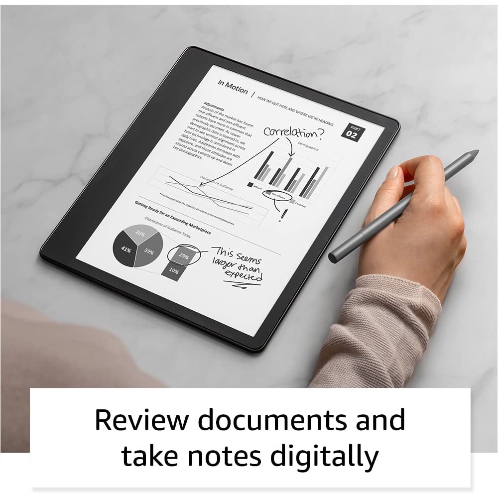 Amazon Kindle Scribe 2022 With Premium Pen Black | Shopee Philippines