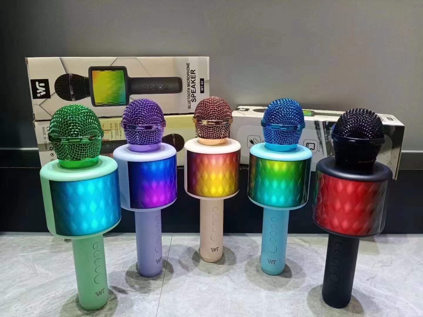 Wireless Portable Handheld Bluetooth Microphone rechargeable microphone ...