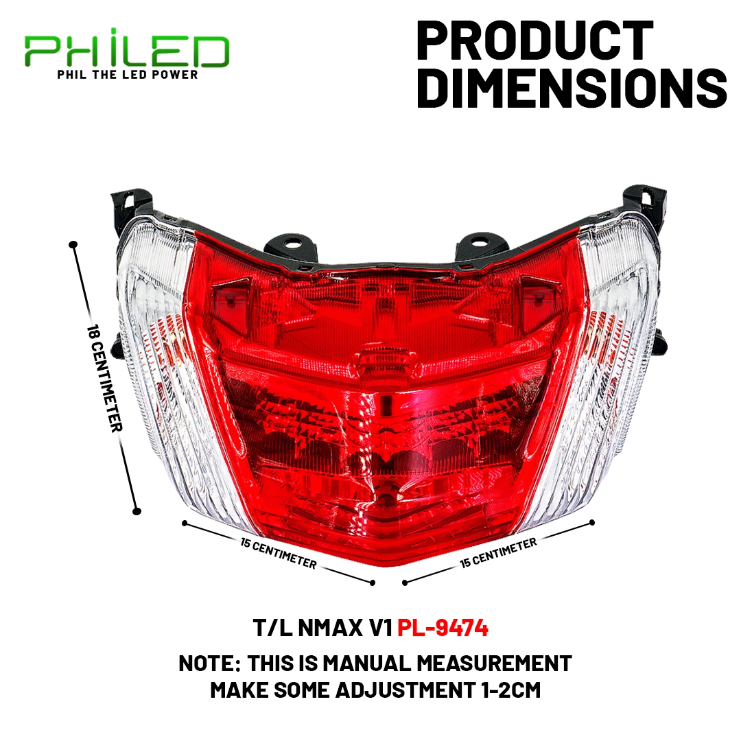 YAMAHA NMAX V1 PHILED REAR TAIL LIGHT/SIGNAL LIGHT FOR YAMAHA NMAX V1 ...