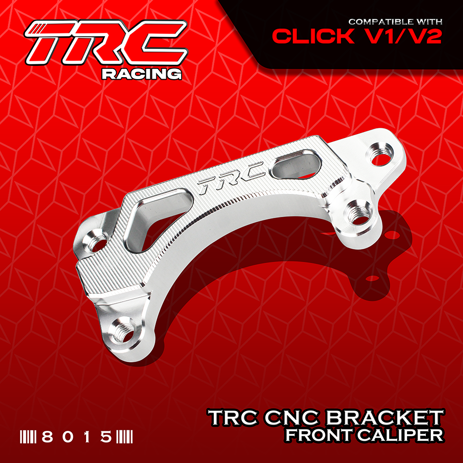 TRC RACING FRONT 2POT AXIAL CALIPER BRACKET (220MM DISC) FOR CLICK v1 ...