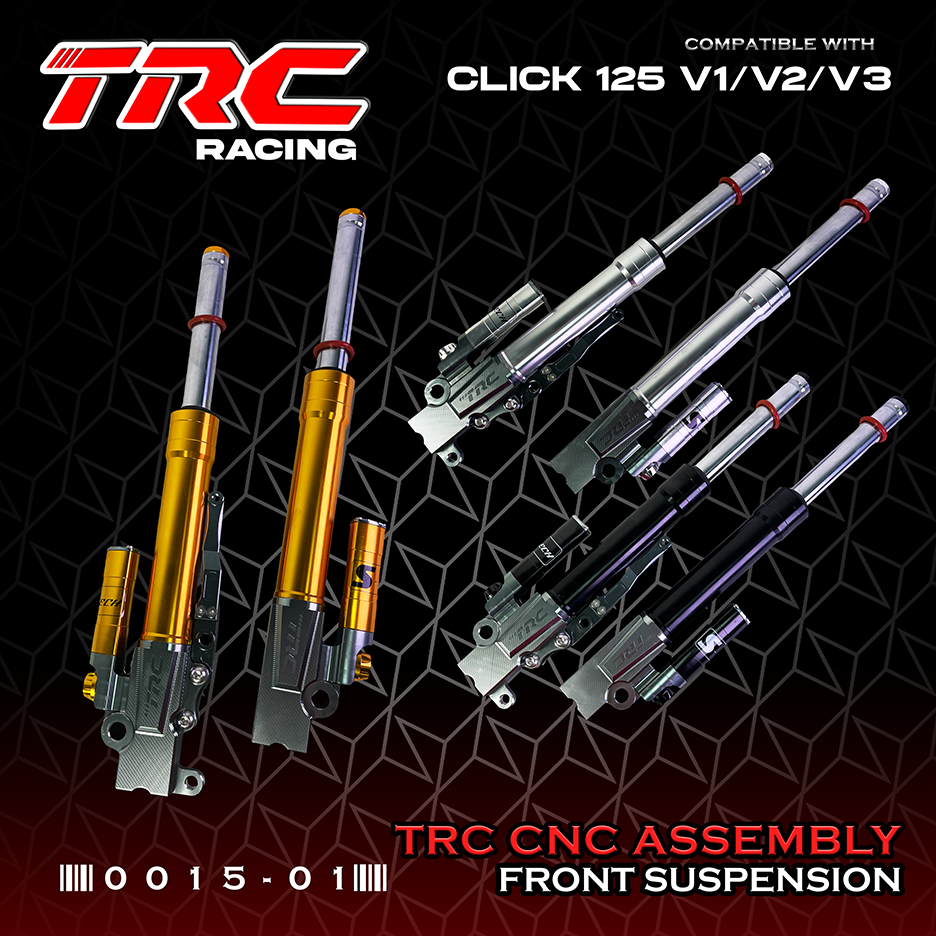 TRC Racing Front Shock Assembly Adjustable Preload CNC for Click v1 v2 ...