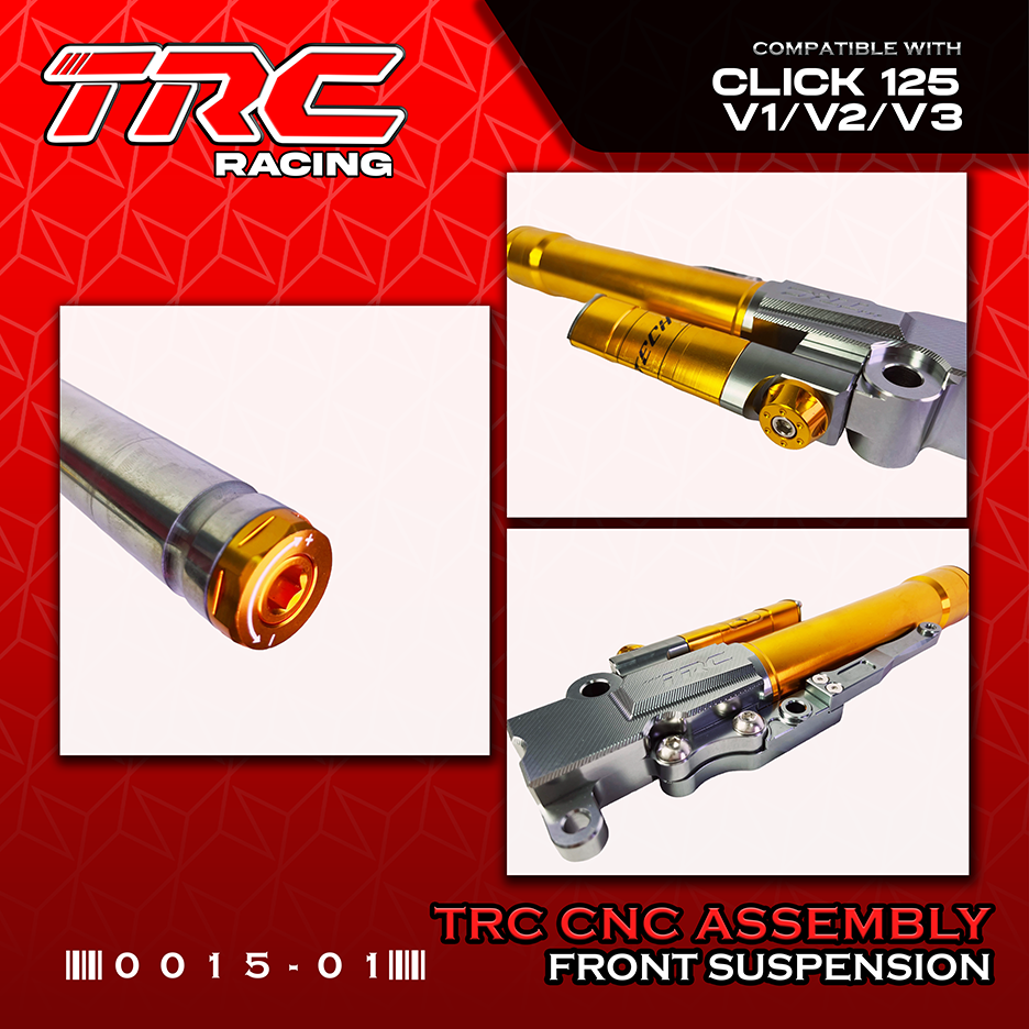 TRC Racing Click v1 v2 Genio/Beat FI Front Shock Assembly Adjustable ...
